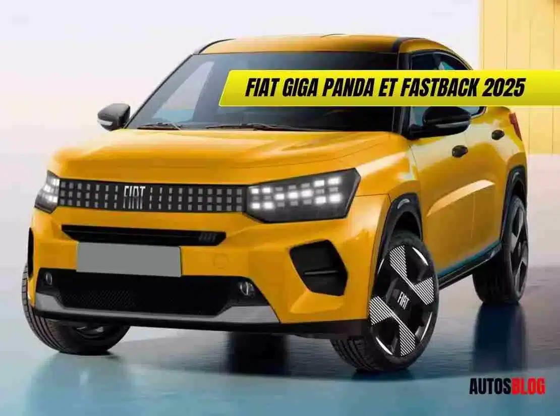 Fiat Giga Panda et Fastback 2025 : Date de sortie, prix et ...