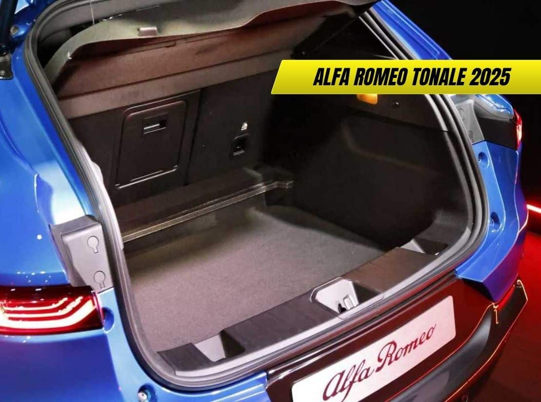 Alfa Romeo Tonale 2025 : Dimensions et Volume de Coffre du SUV Italien ...