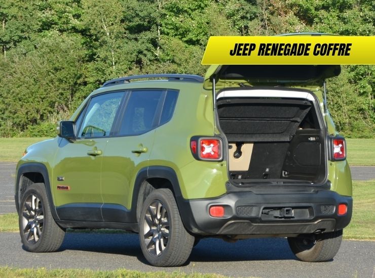 Jeep Renegade coffre : capacité, dimensions et praticité au quotidien - Autos Blog