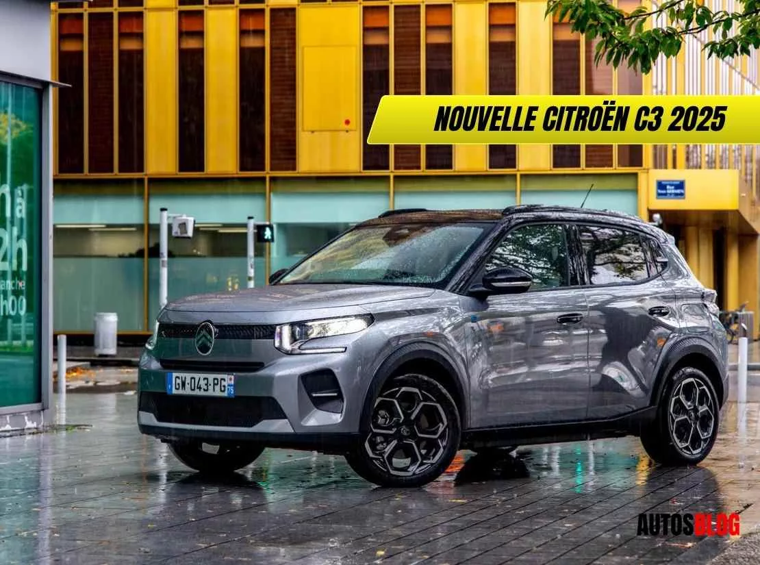 Nouvelle Citroën C3 2025: essai routier, avis et consommation réelle - Autos Blog