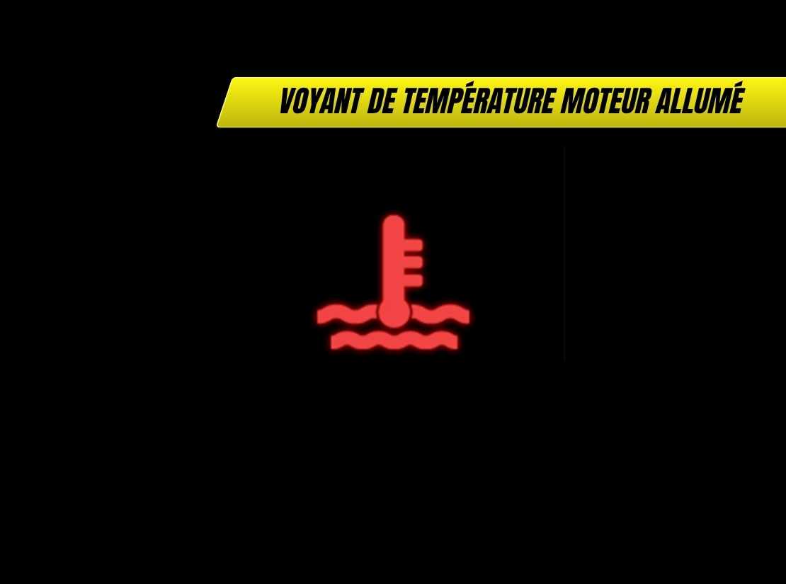 Voyant de température moteur allumé : Causes, solutions et procédures d'urgence - Autos Blog