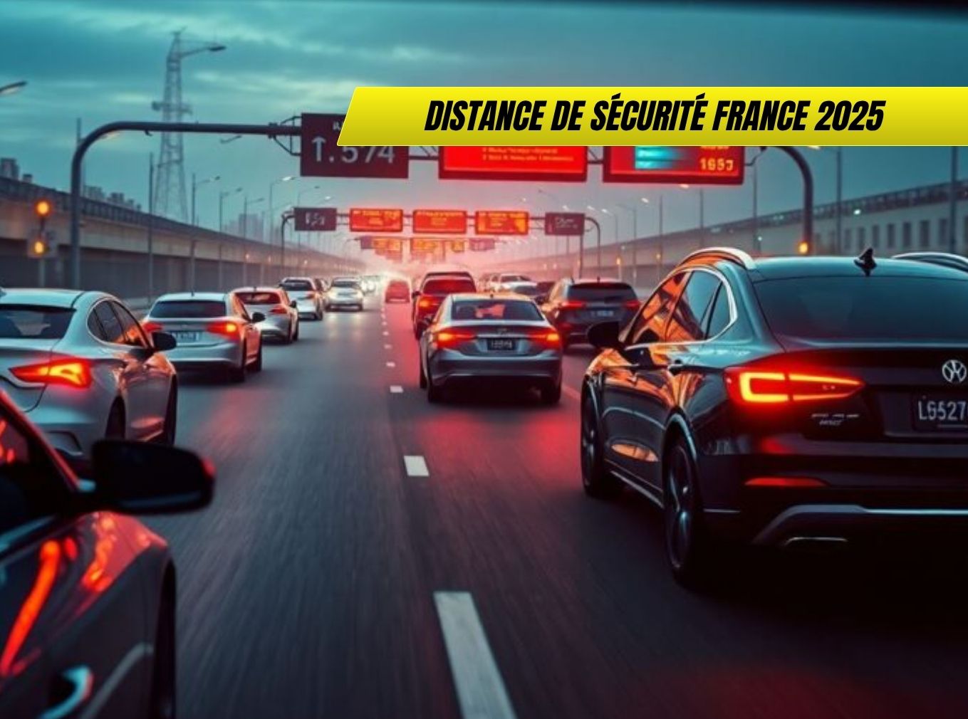 Distance de sécurité France 2025 : calcul, règles et sanctions - Guide ...