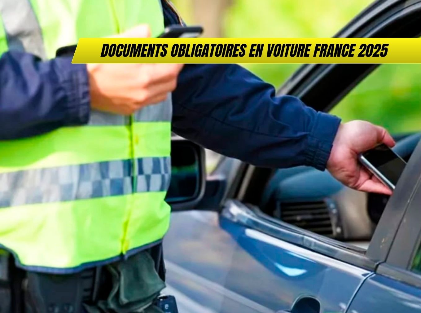 Documents obligatoires en voiture France 2025 : guide complet et ...
