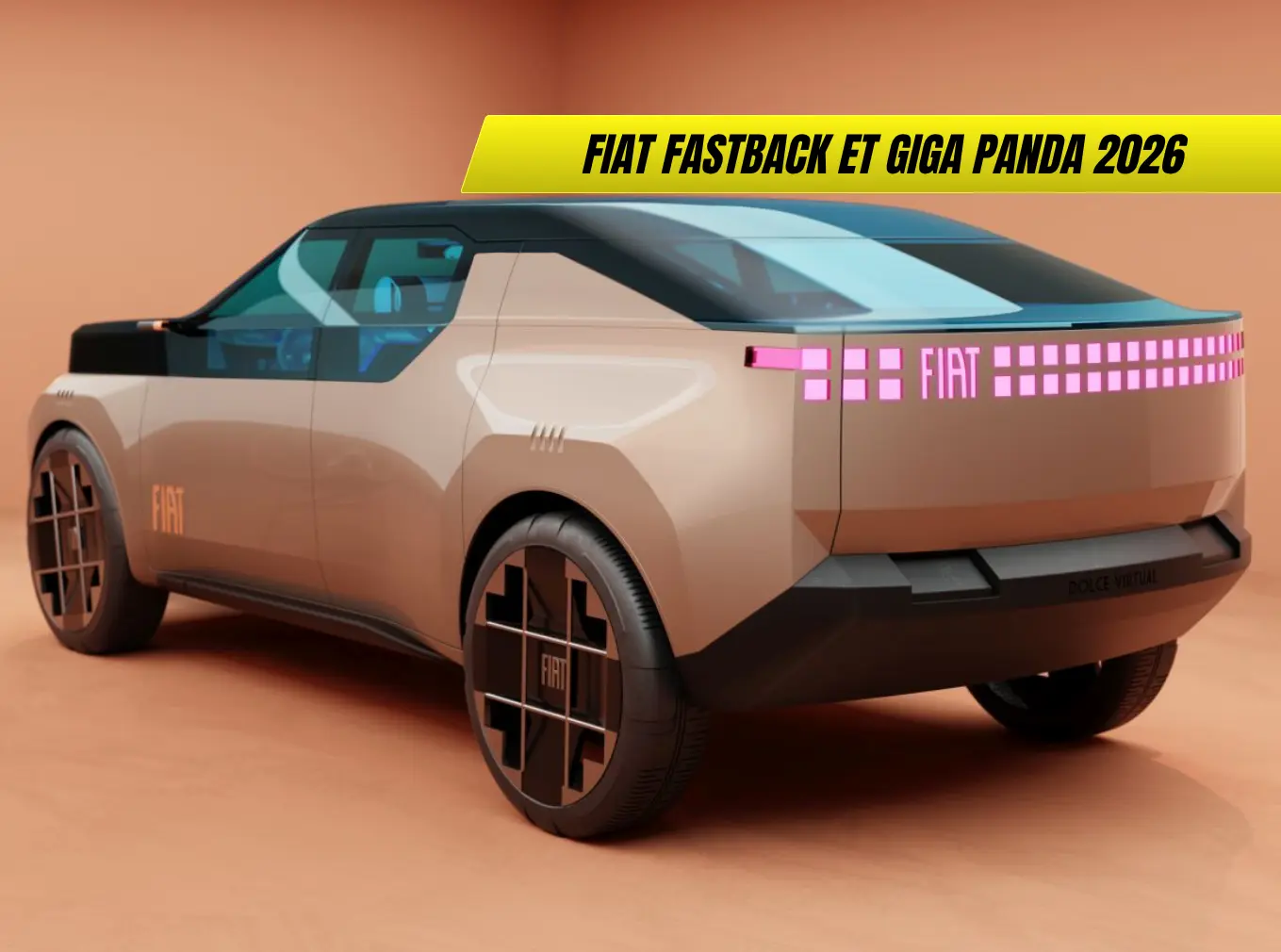 Fiat Fastback et Giga Panda 2026 : date de sortie, prix et ...