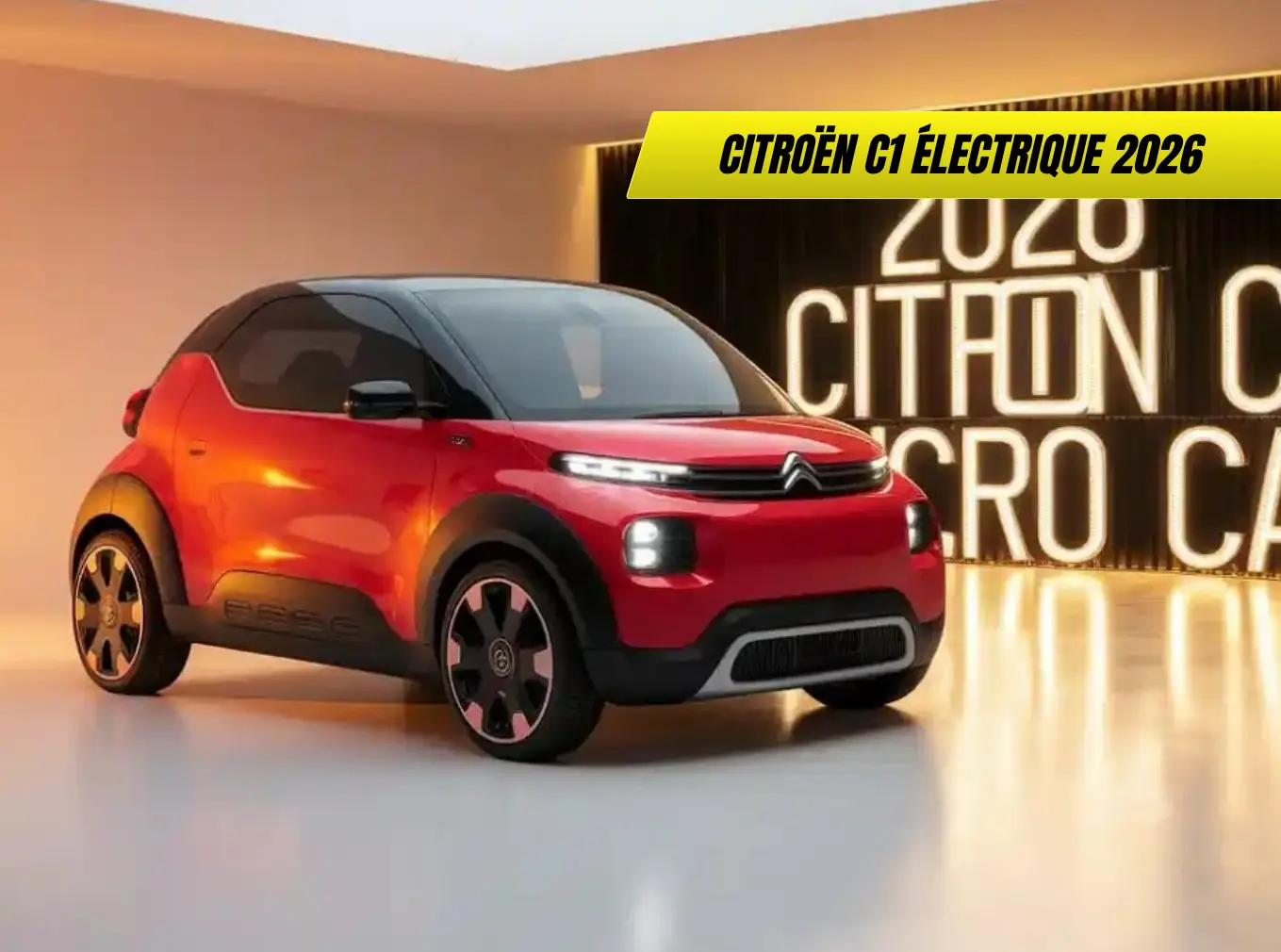 Citroën C1 électrique 2026 : date de sortie, prix et fonctionnalités ...