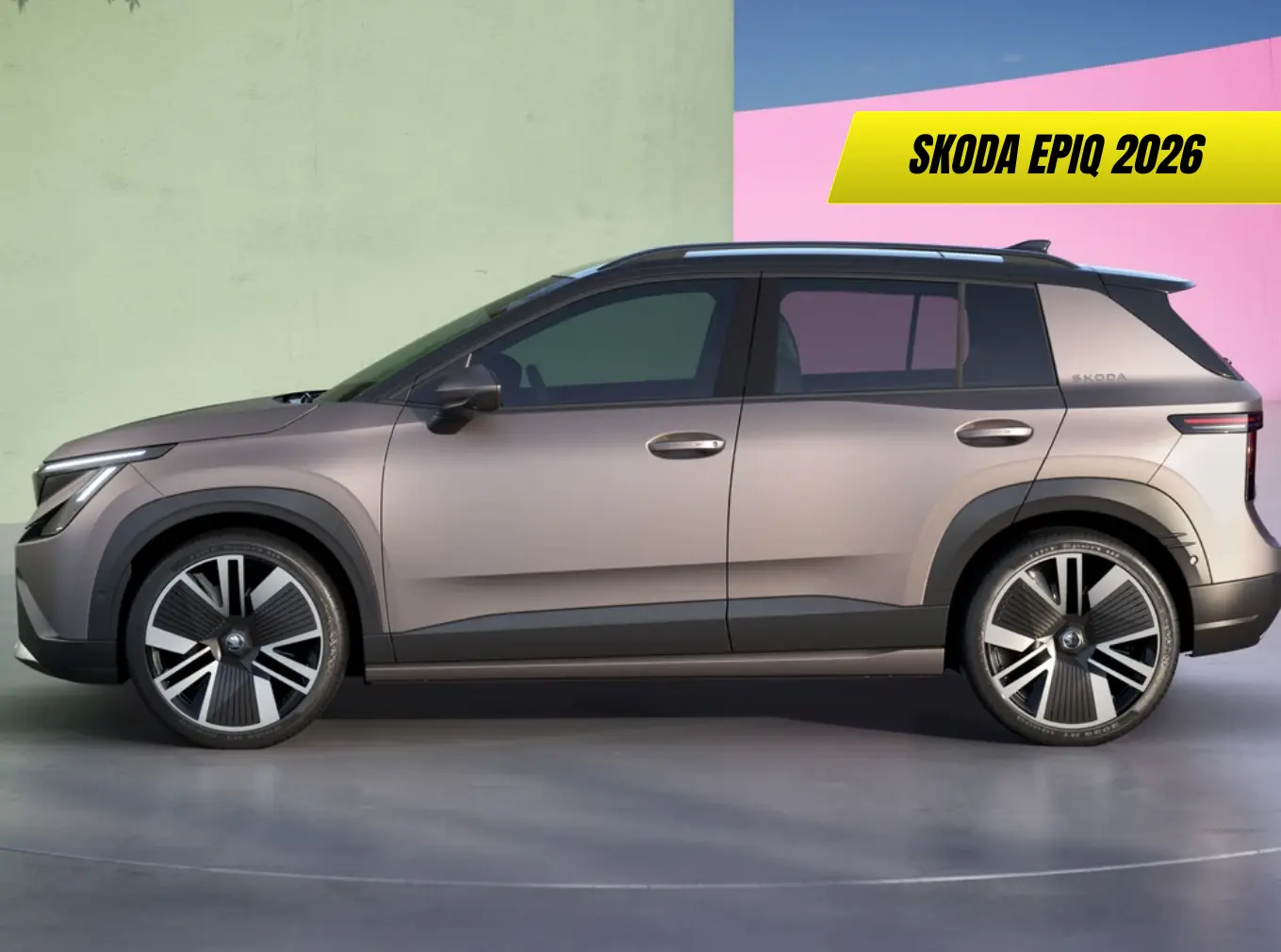 Škoda Epiq 2026 : SUV électrique compact tests routiers photos espion ...