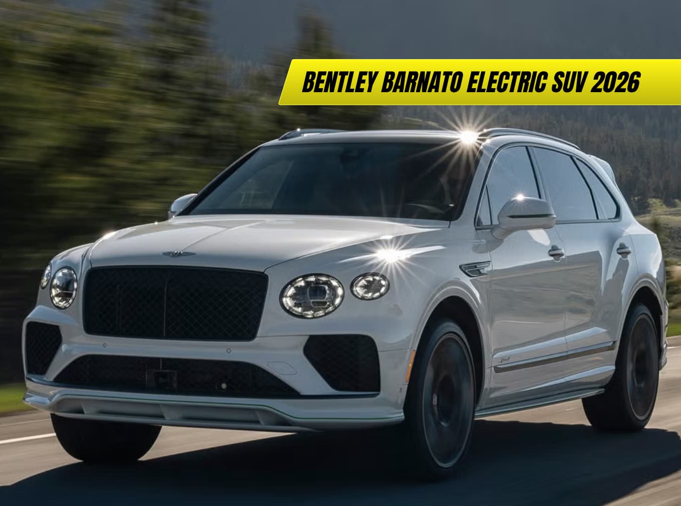 Bentley Barnato 2026 : le premier SUV électrique compact de la marque ...